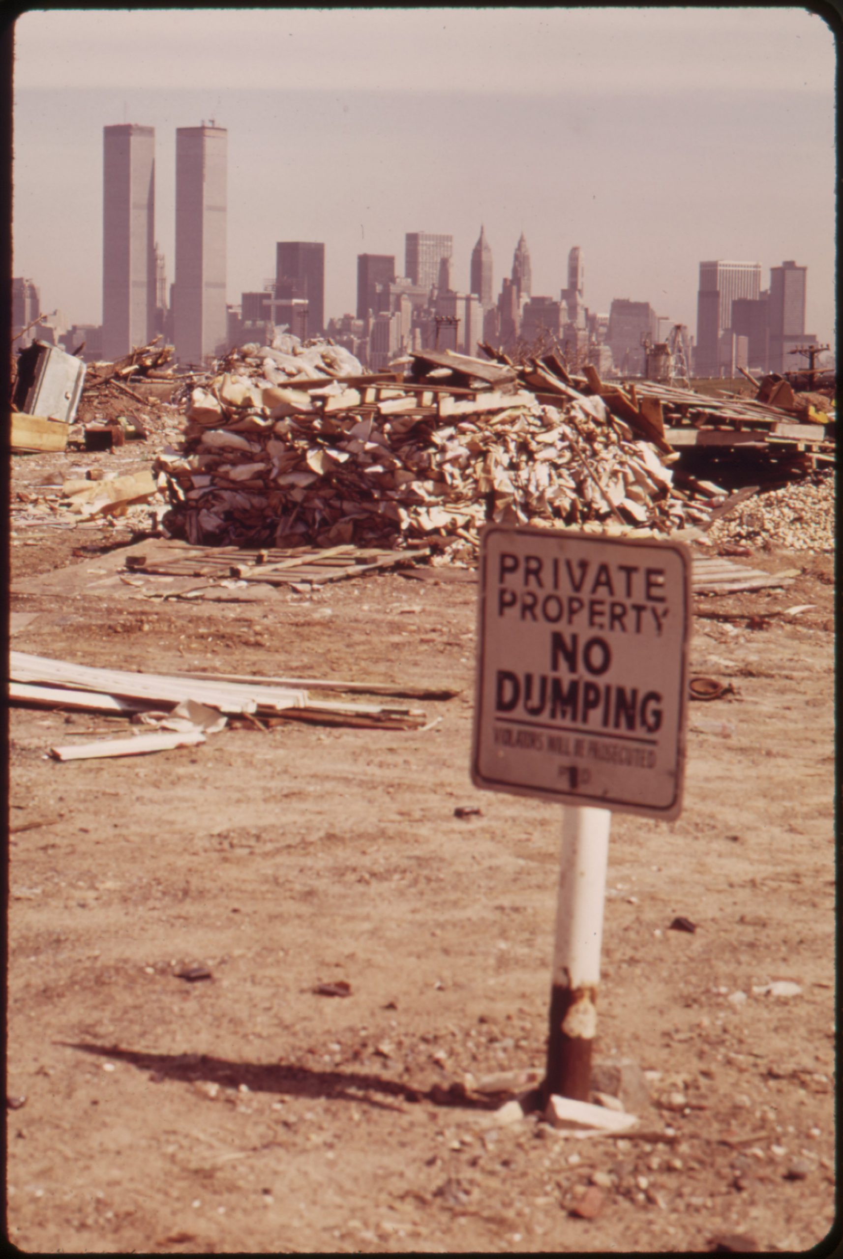 Illegal Dumping near the New Jersey Turnpike, 3/1973 – Education Updates