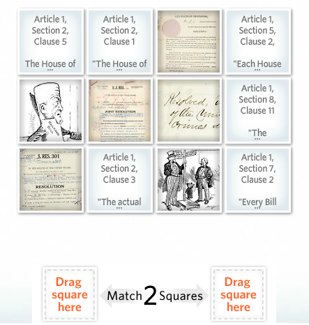 New DocsTeach Activity: Congress in Article I of the U.S. Constitution ...