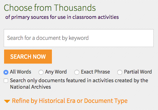 New Features on DocsTeach – Education Updates